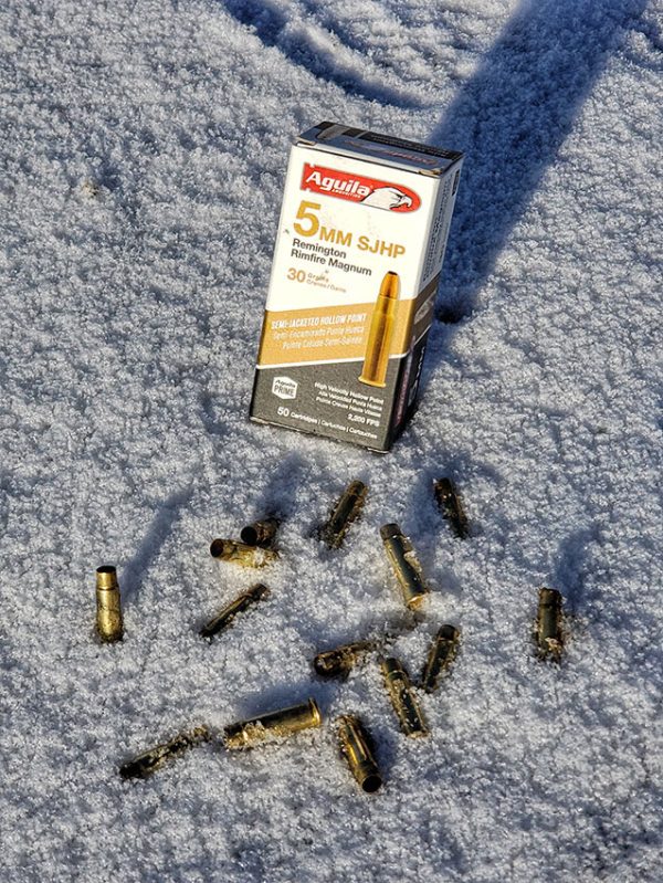 New Aguila 5mm Remington Rimfire Magnum – Initial Ammo Review ...