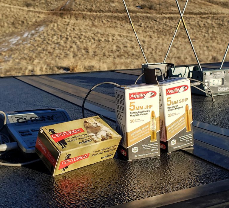 New Aguila 5mm Remington Rimfire Magnum – Initial Ammo Review ...